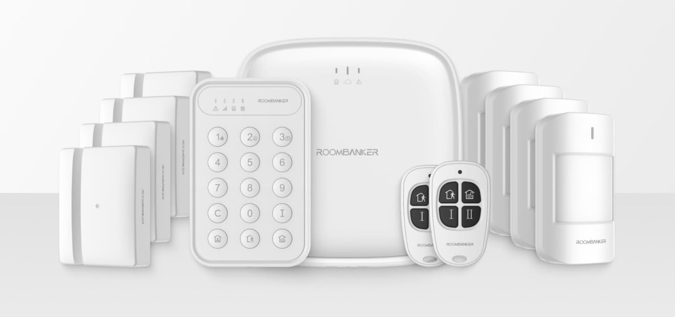 Wireless Burglar & Intruder Detection And Alarm Security System For ...