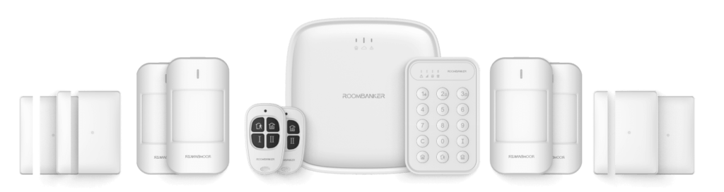 Wireless Home Security Alarm Kit For DIY Home Security Systems | Roombanker