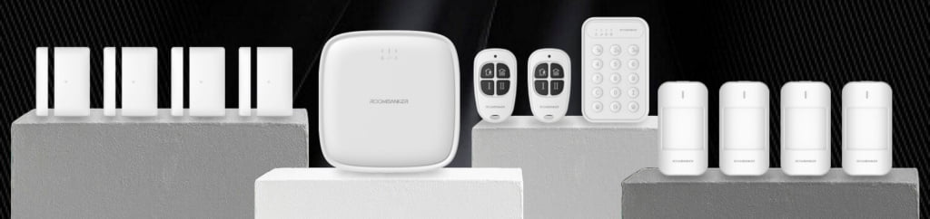 Wireless Home Security Alarm Kit For DIY Home Security Systems | Roombanker