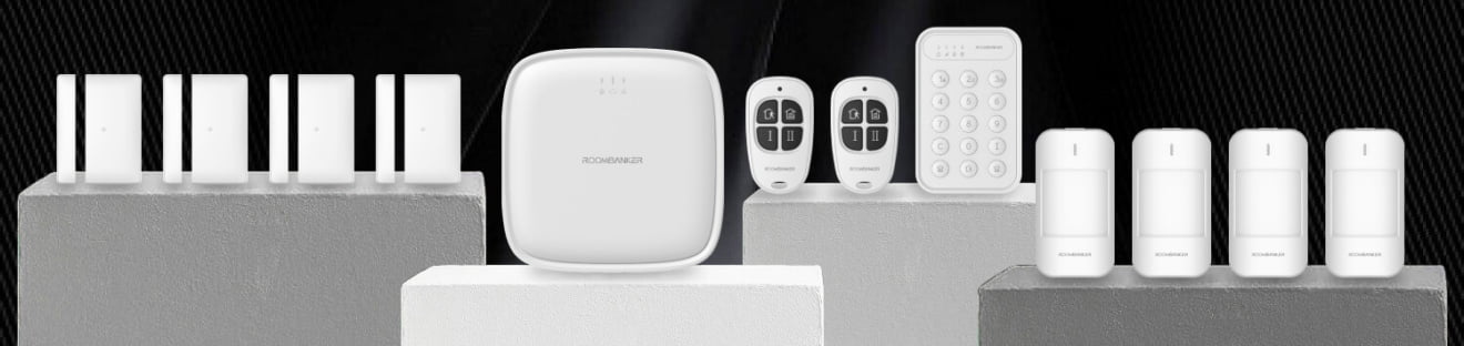 Wireless Home Security Alarm Kit For DIY Home Security Systems | Roombanker