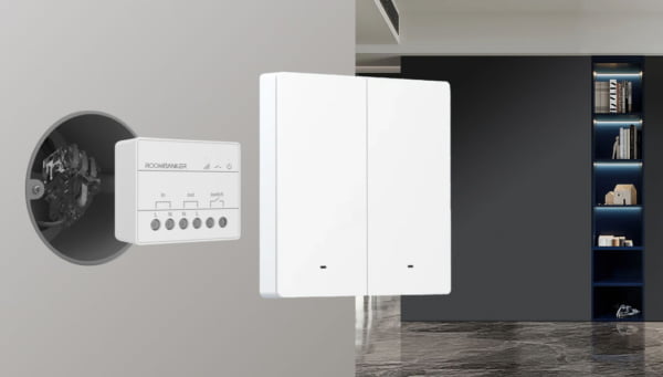 Smart Wall Switch Wireless, Remote Control Via Mobile App | Roombanker
