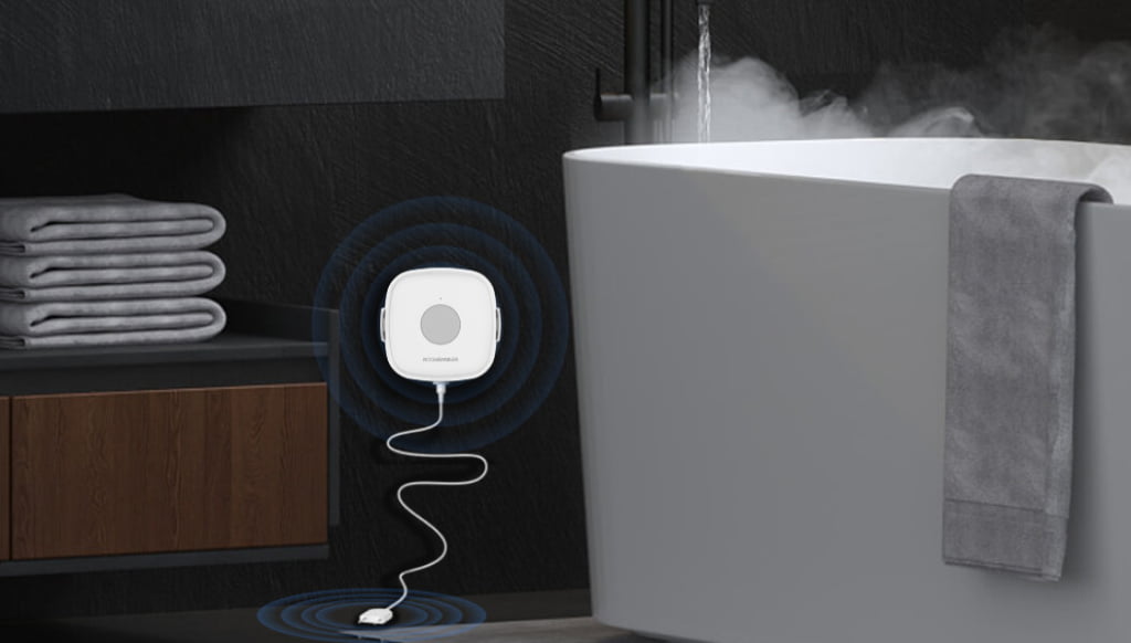 Wireless Water Leak Detector For Alarm System | Roombanker
